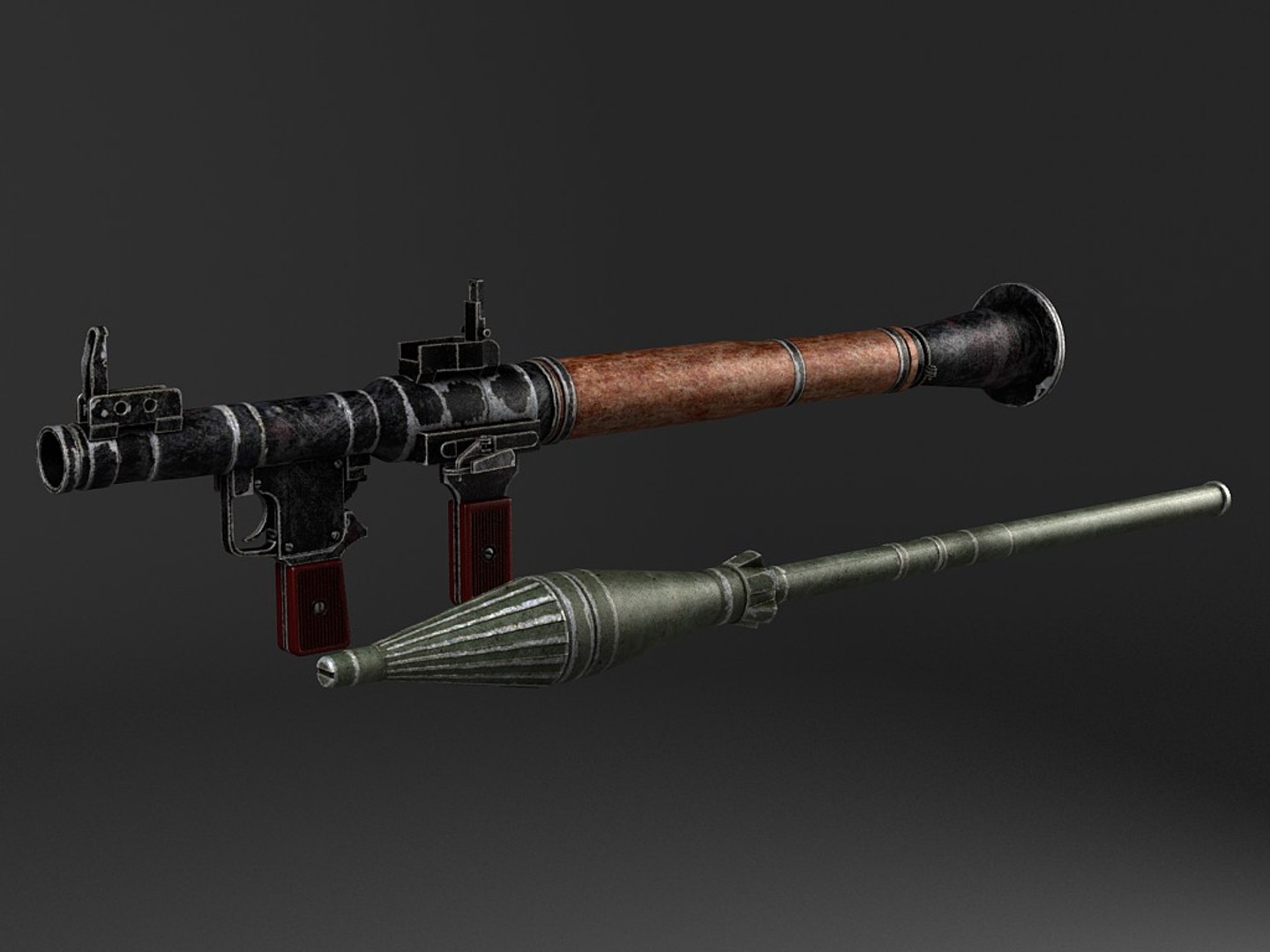 Rpg-7 Bazooka 3d 3ds