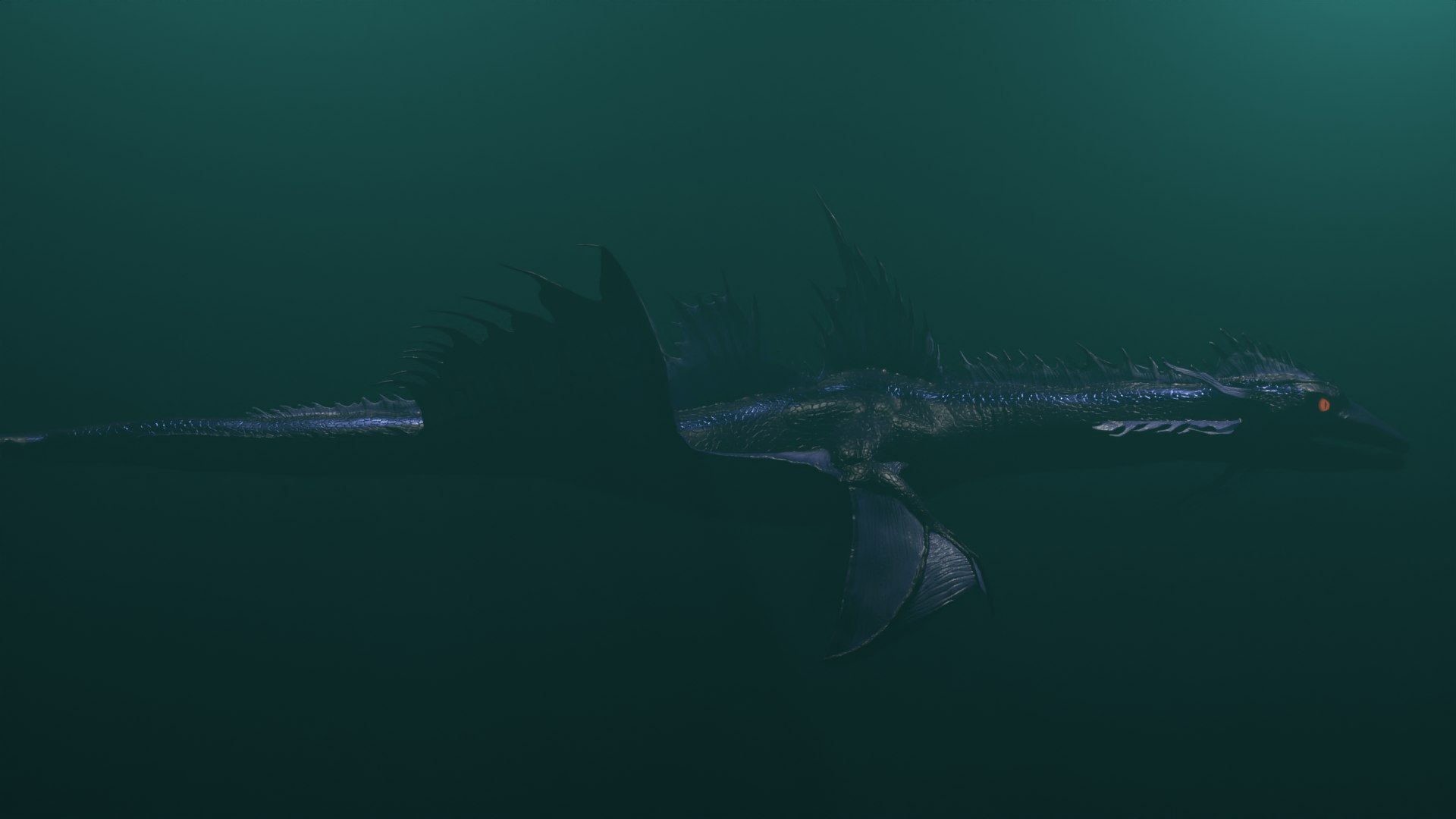 Sea Dragon Model - TurboSquid 2093315