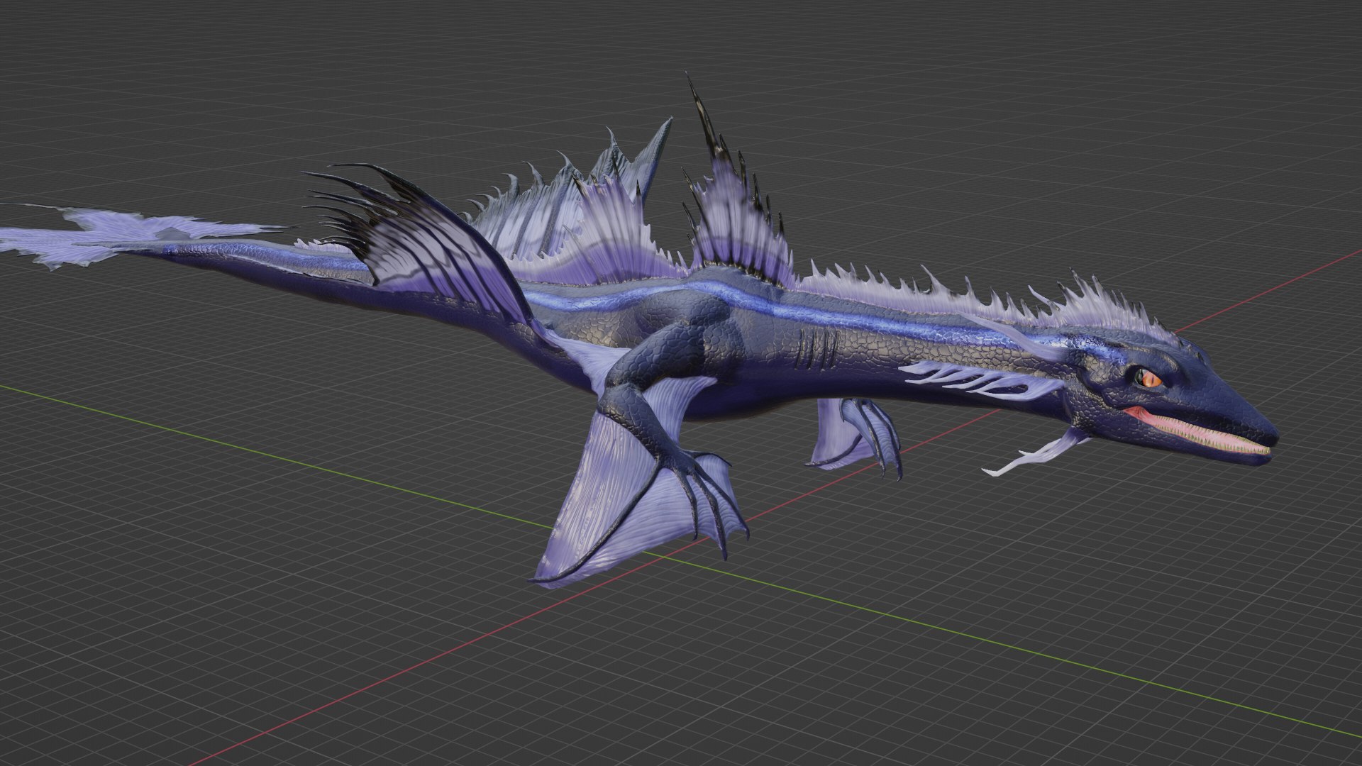 Sea Dragon Model - TurboSquid 2093315