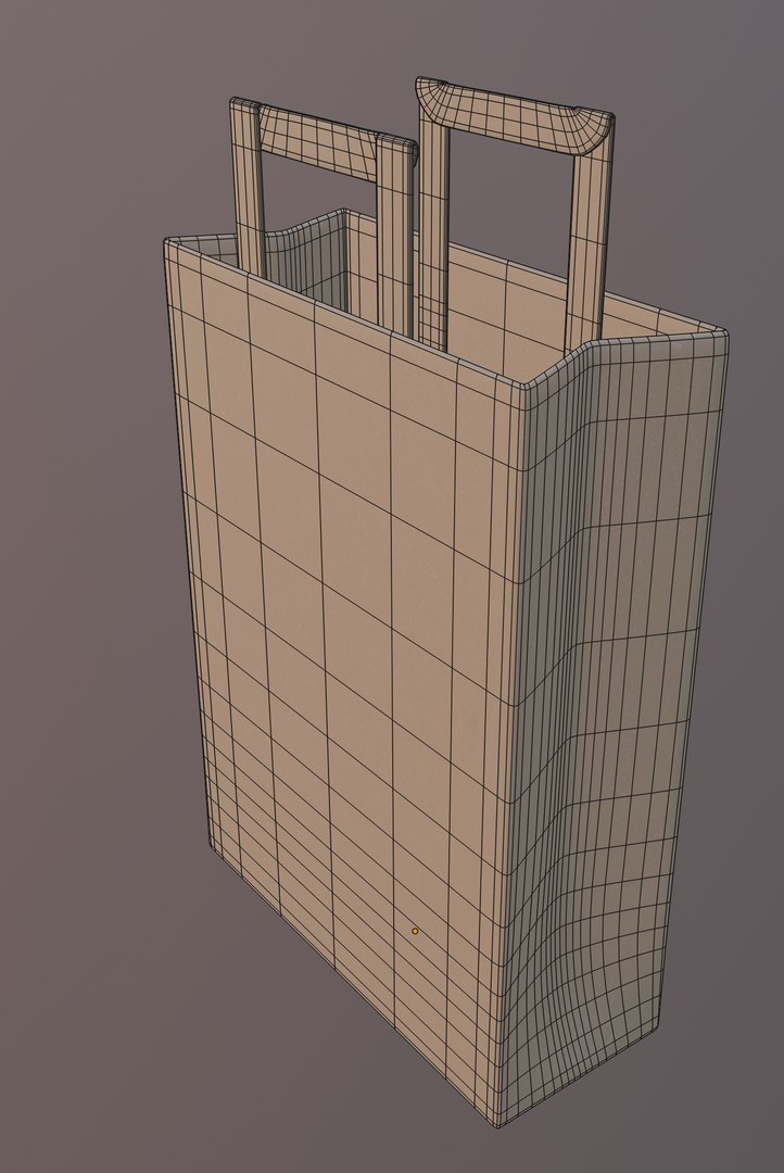 3D paper bag - TurboSquid 1479880