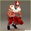 Team Player American Football 3d Obj