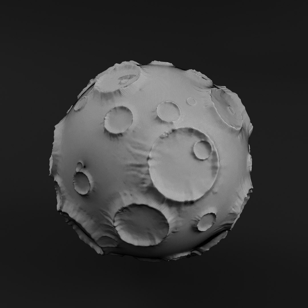 Moon 3D Model - TurboSquid 1436240