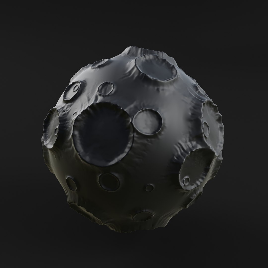 Moon 3D Model - TurboSquid 1436240