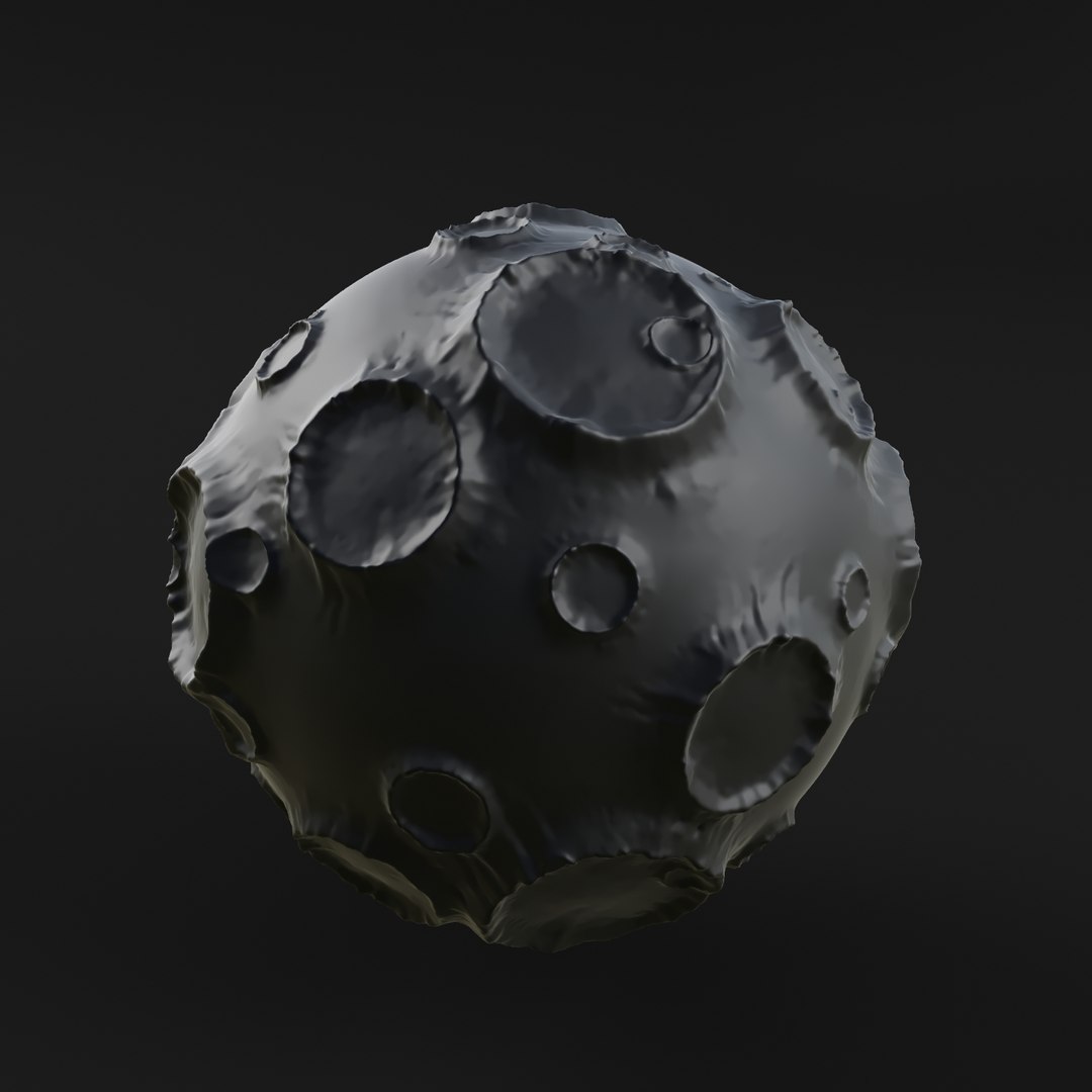 Moon 3D Model - TurboSquid 1436240