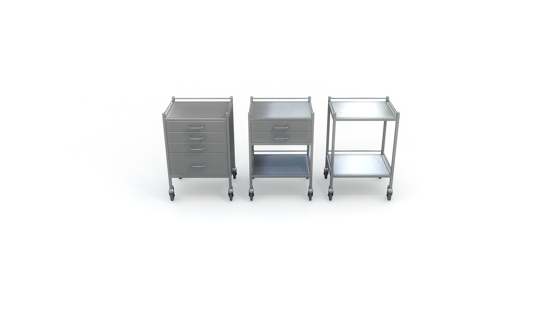 3D Hospital Carts 1 Model - TurboSquid 1856064