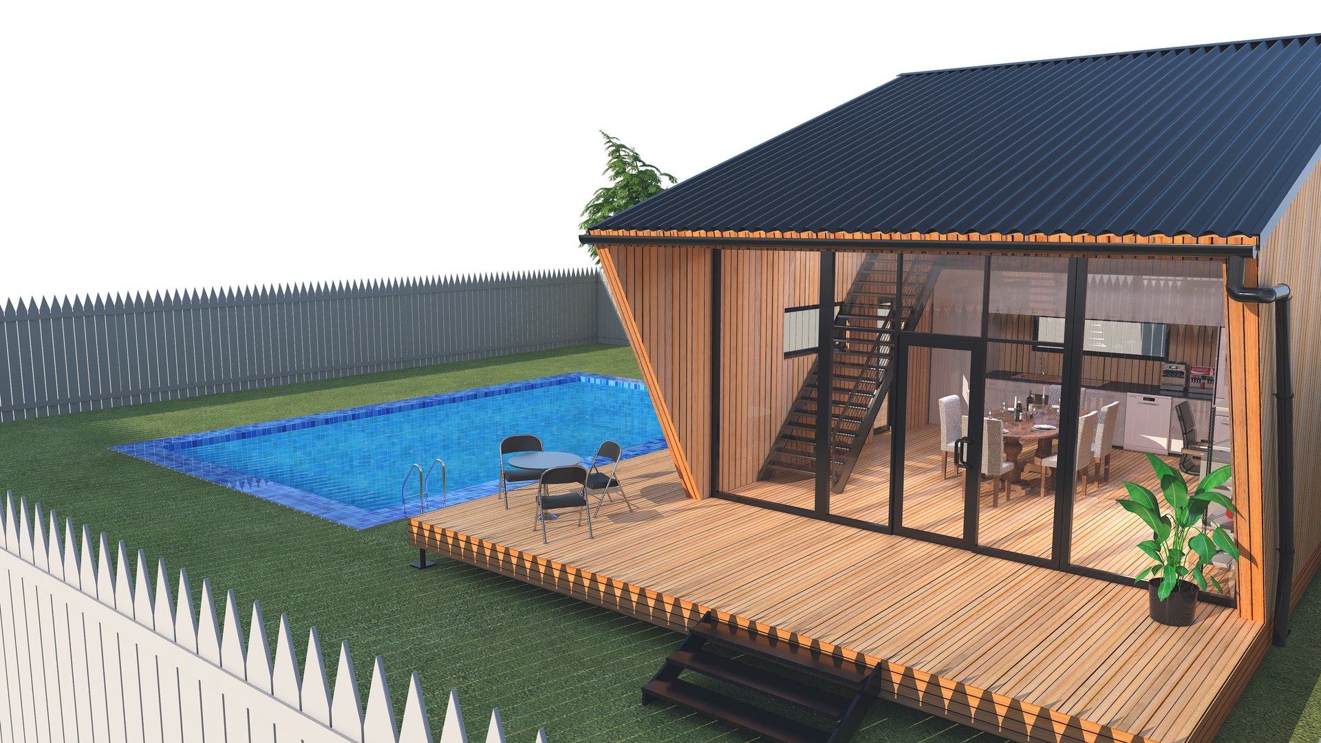 Tiny House Collection 3D Model - TurboSquid 2202896