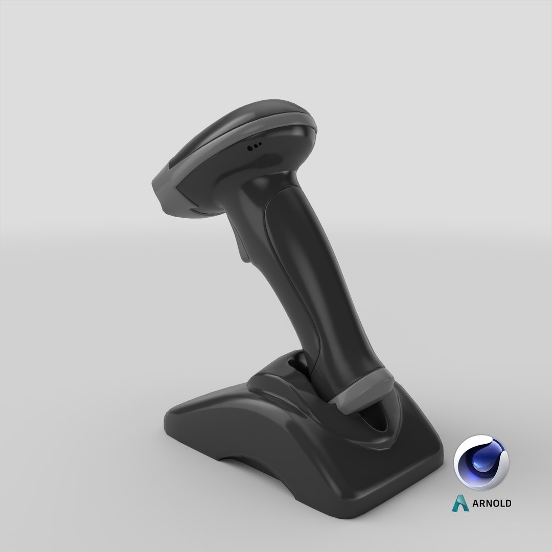 3D Barcode Scanner Bar Model - TurboSquid 1691504