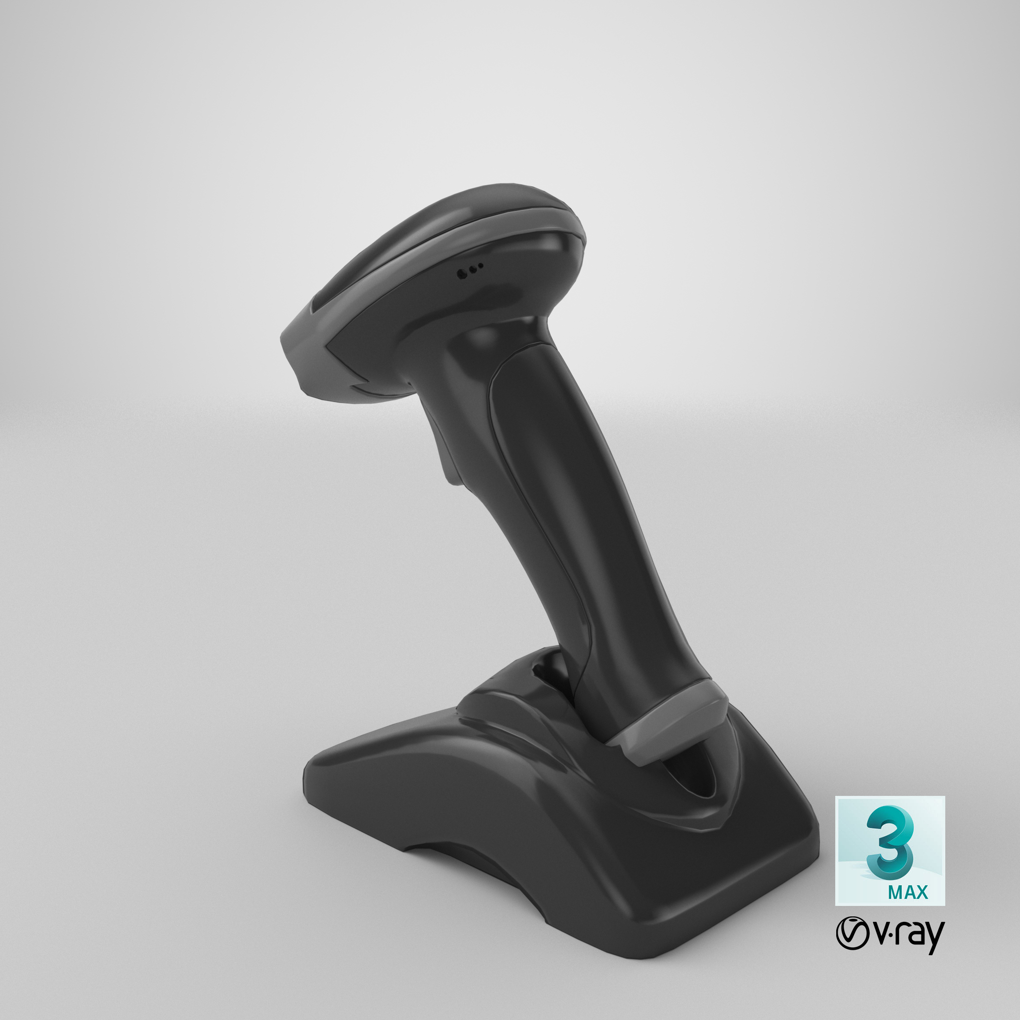 3D barcode scanner bar model - TurboSquid 1691504