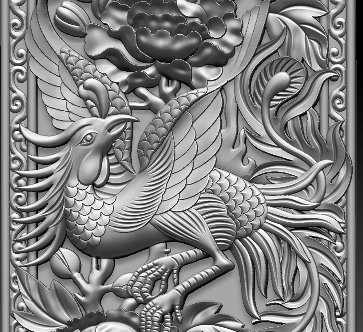 3D Model Phoenix Peony - TurboSquid 1285706