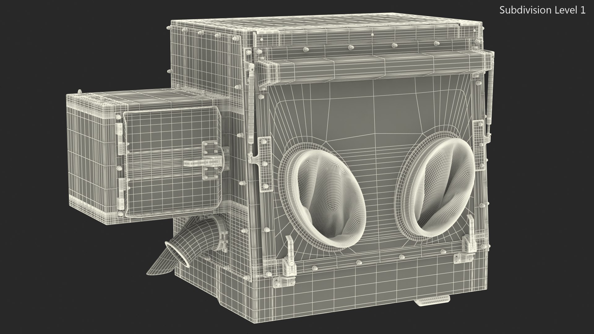 3D biosafety cabinet - TurboSquid 1684491