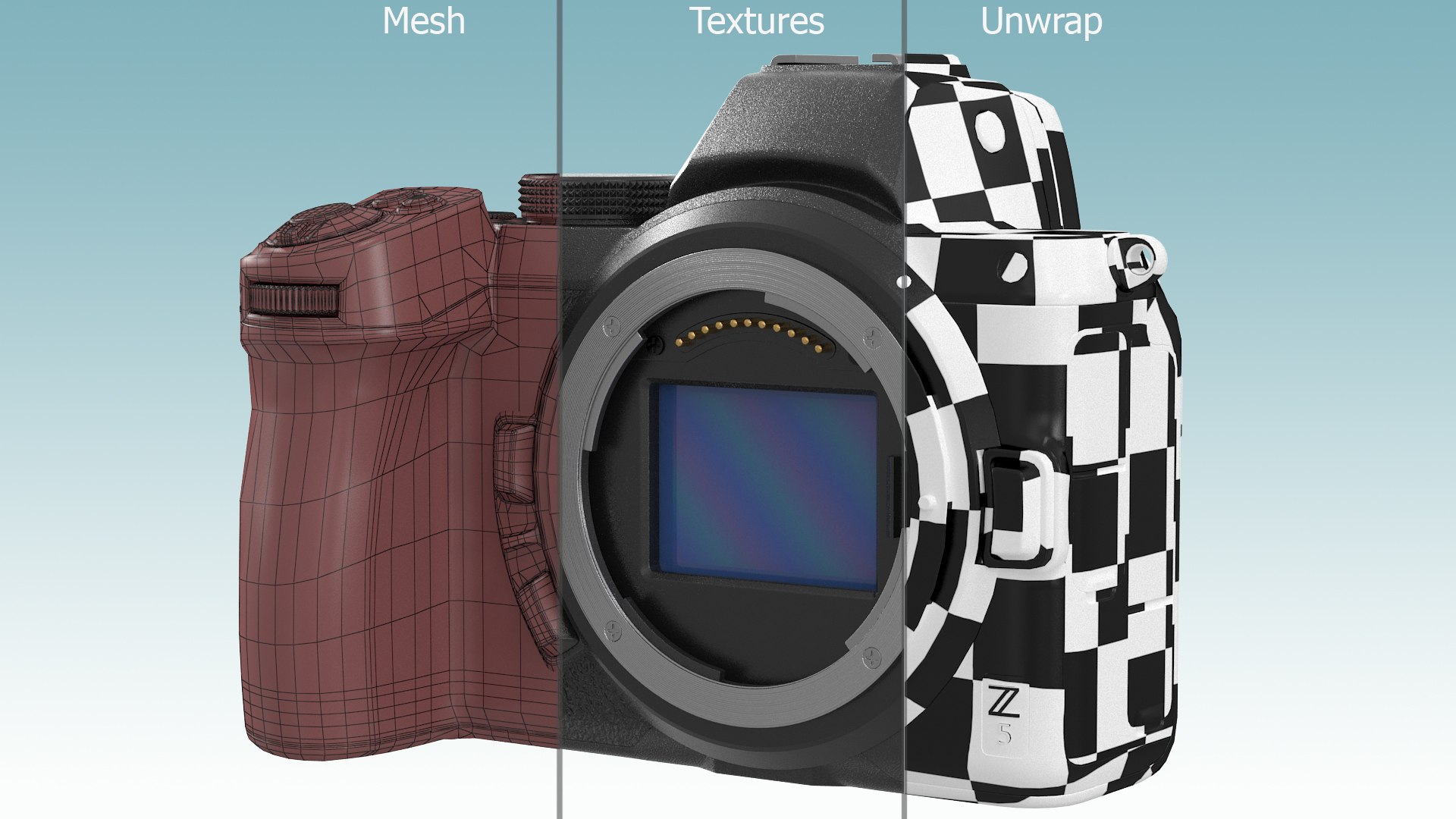3D Digital Camera Body - TurboSquid 1962162