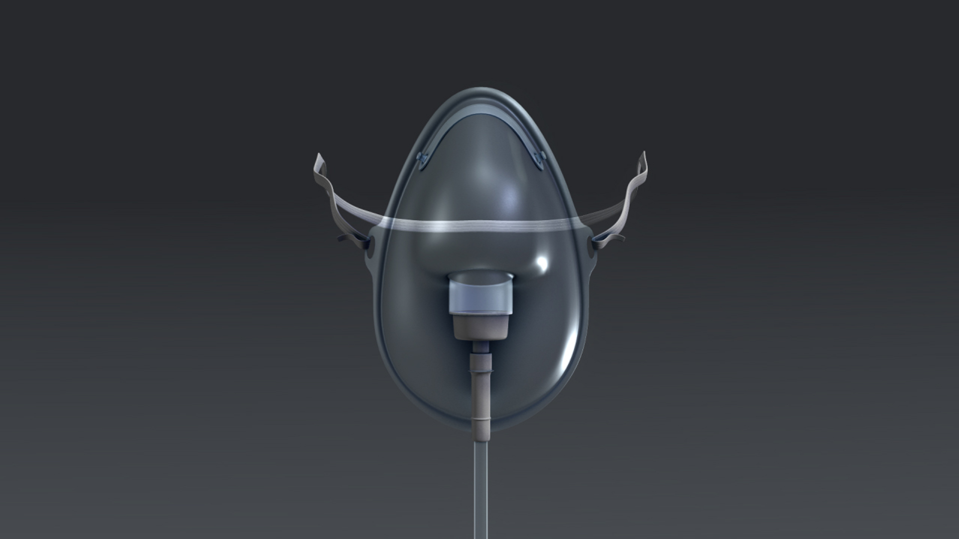 3d model oxygen mask