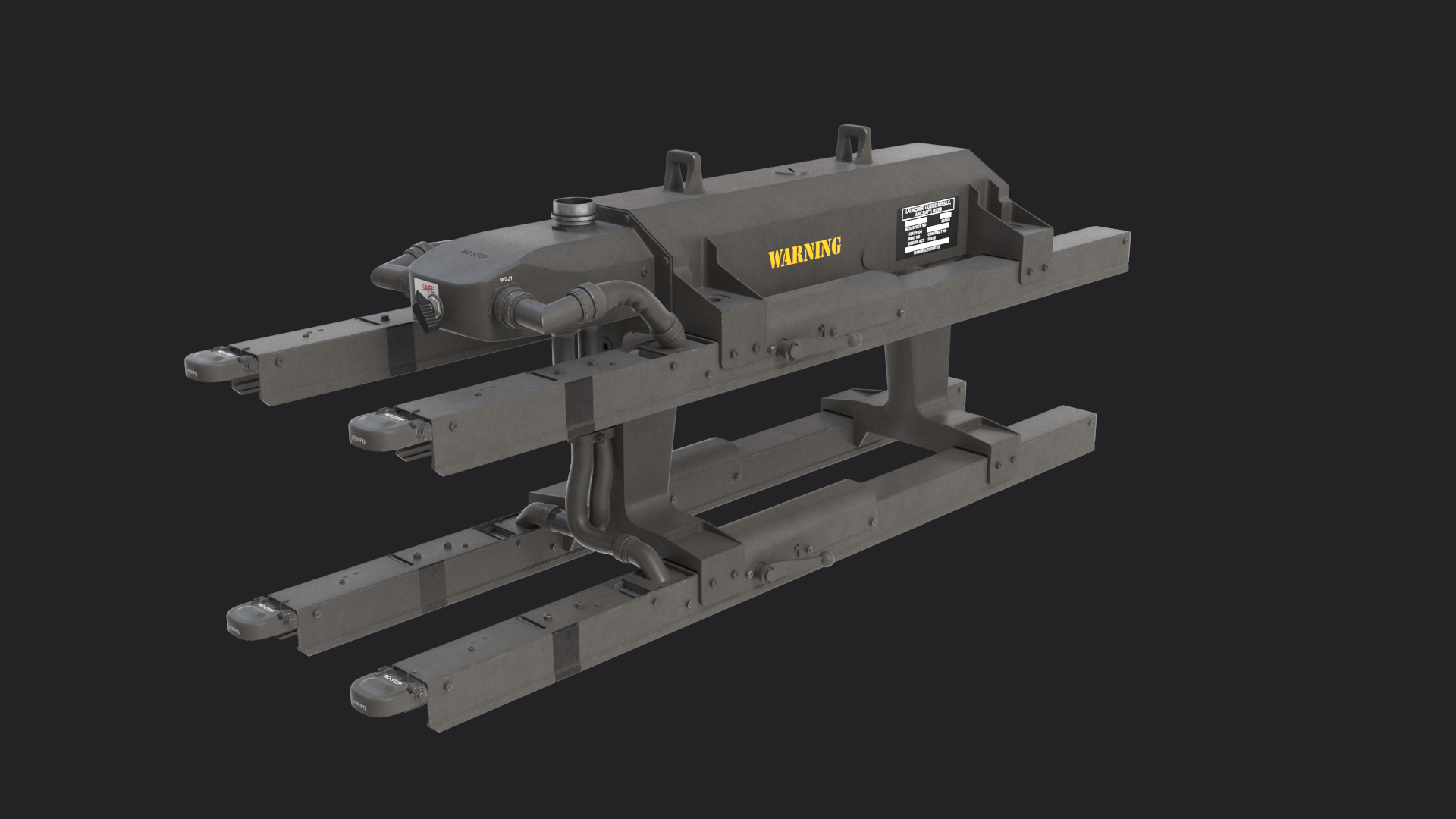 M299 Longbow Missile Launcher 3D Model - TurboSquid 2017236