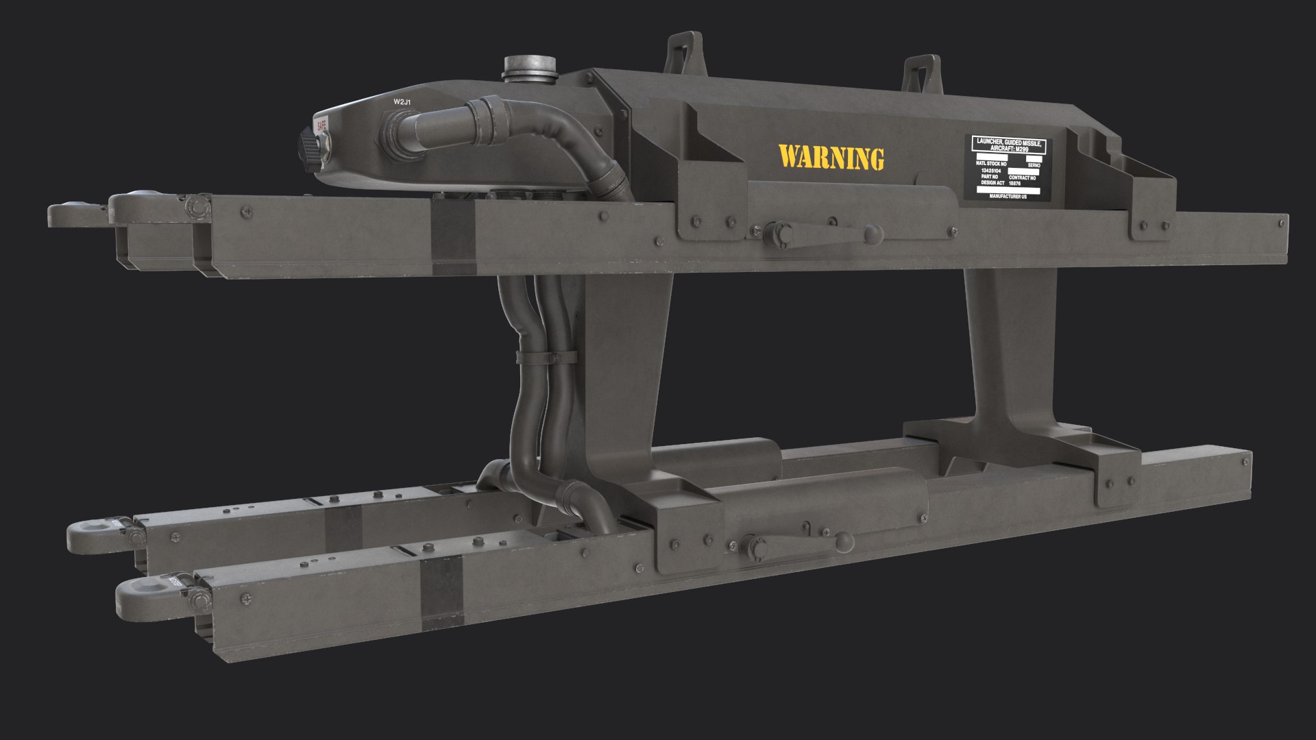 M299 Longbow Missile Launcher 3D Model - TurboSquid 2017236