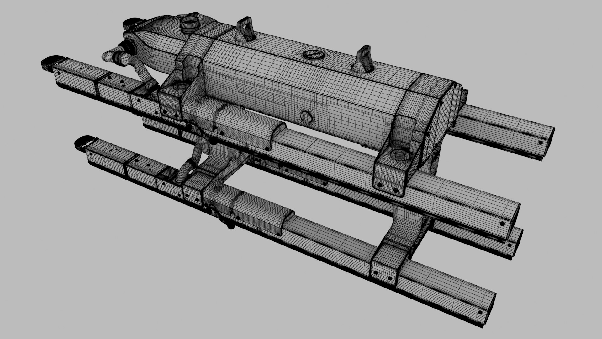 M299 Longbow Missile Launcher 3D model - TurboSquid 2017236