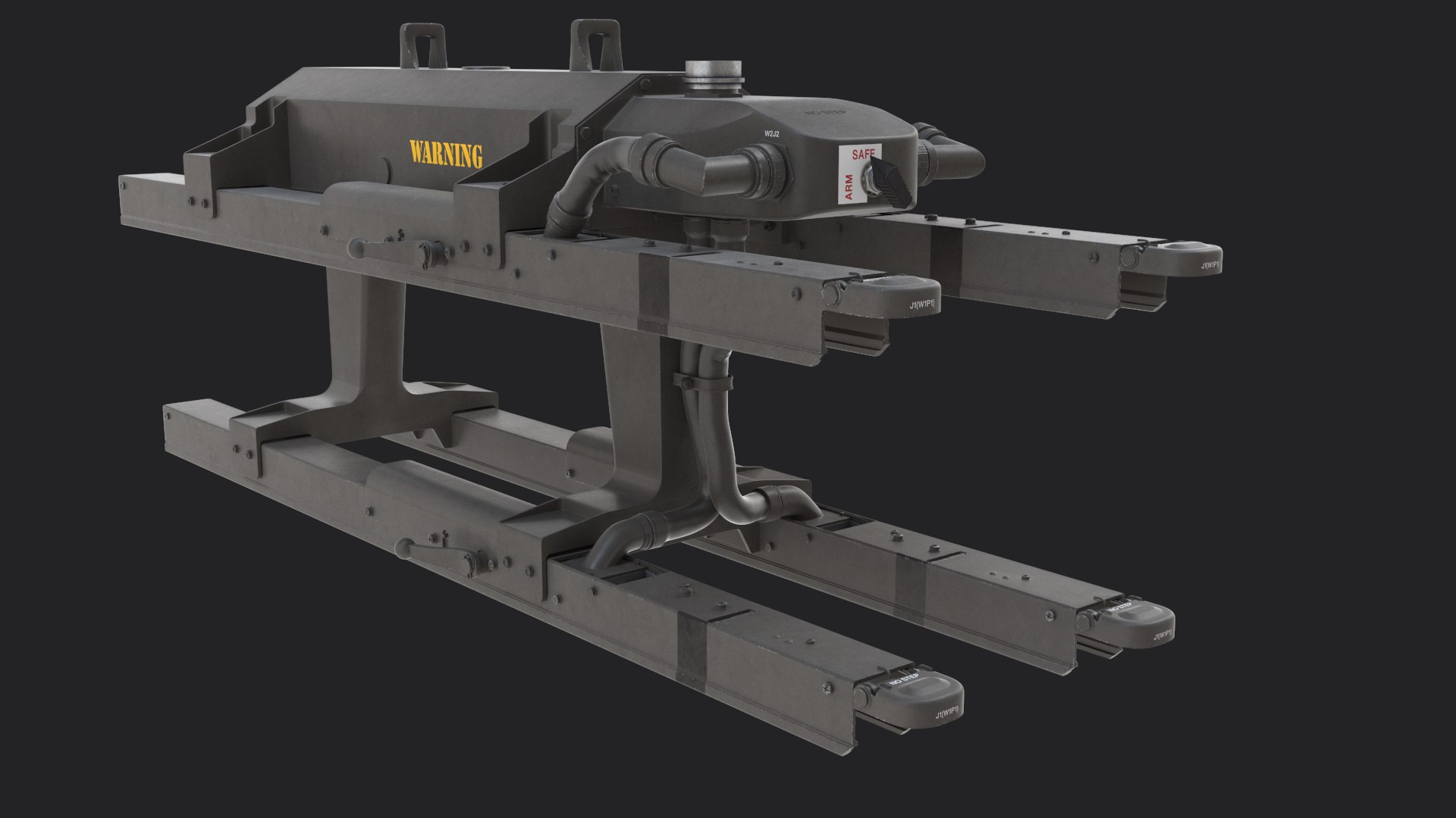 M299 Longbow Missile Launcher 3D Model - TurboSquid 2017236