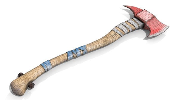 3D Fire Axe - TurboSquid 1752779