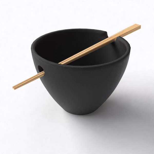 Asian noodle bowl 3D model - TurboSquid 2050283