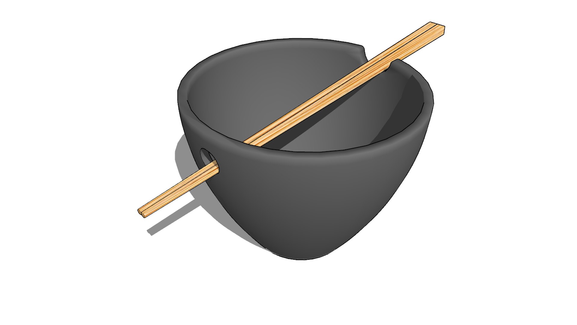Asian Noodle Bowl 3D Model - TurboSquid 2050283