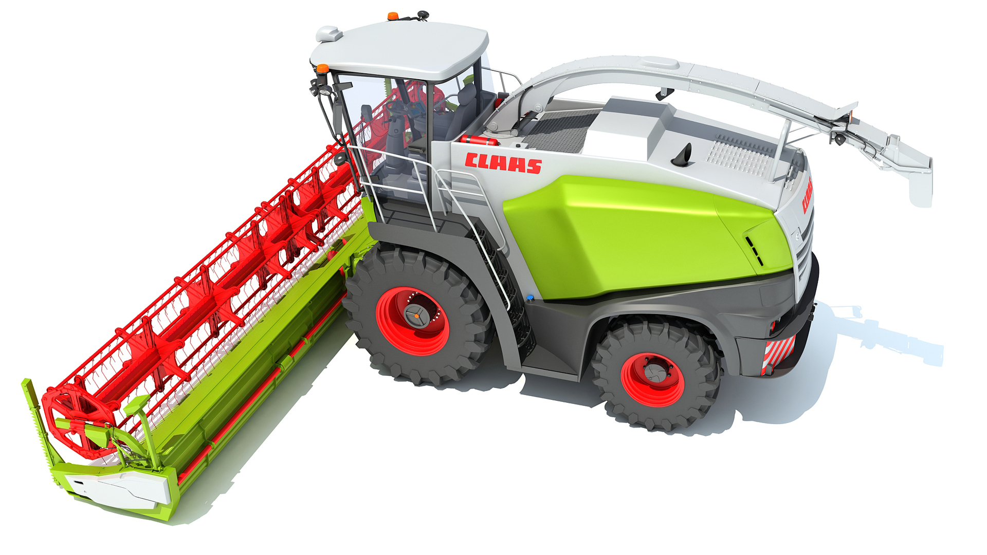 Harvester Claas Jaguar model - TurboSquid 1732093