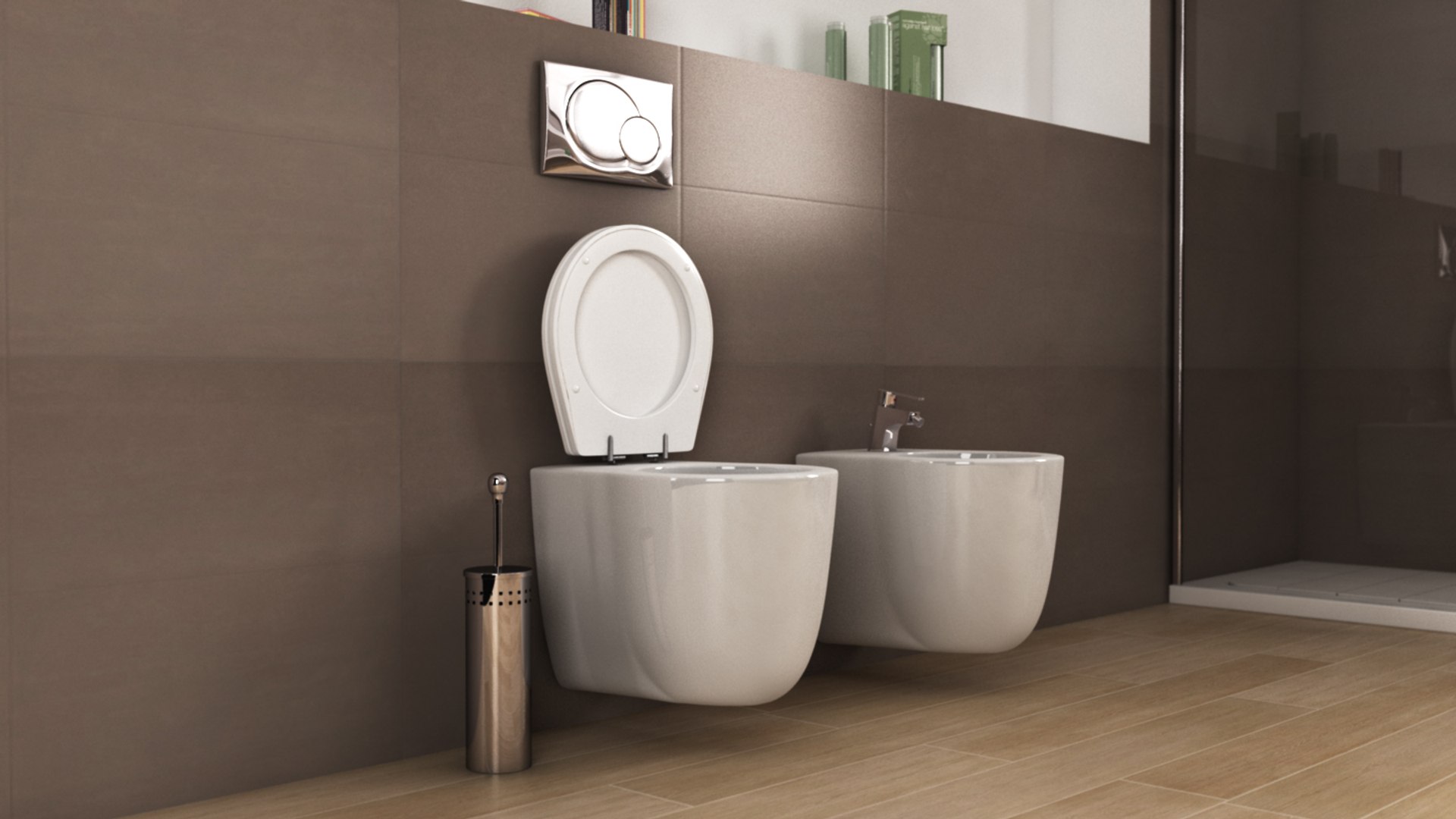 3d ideal standard small bidet model