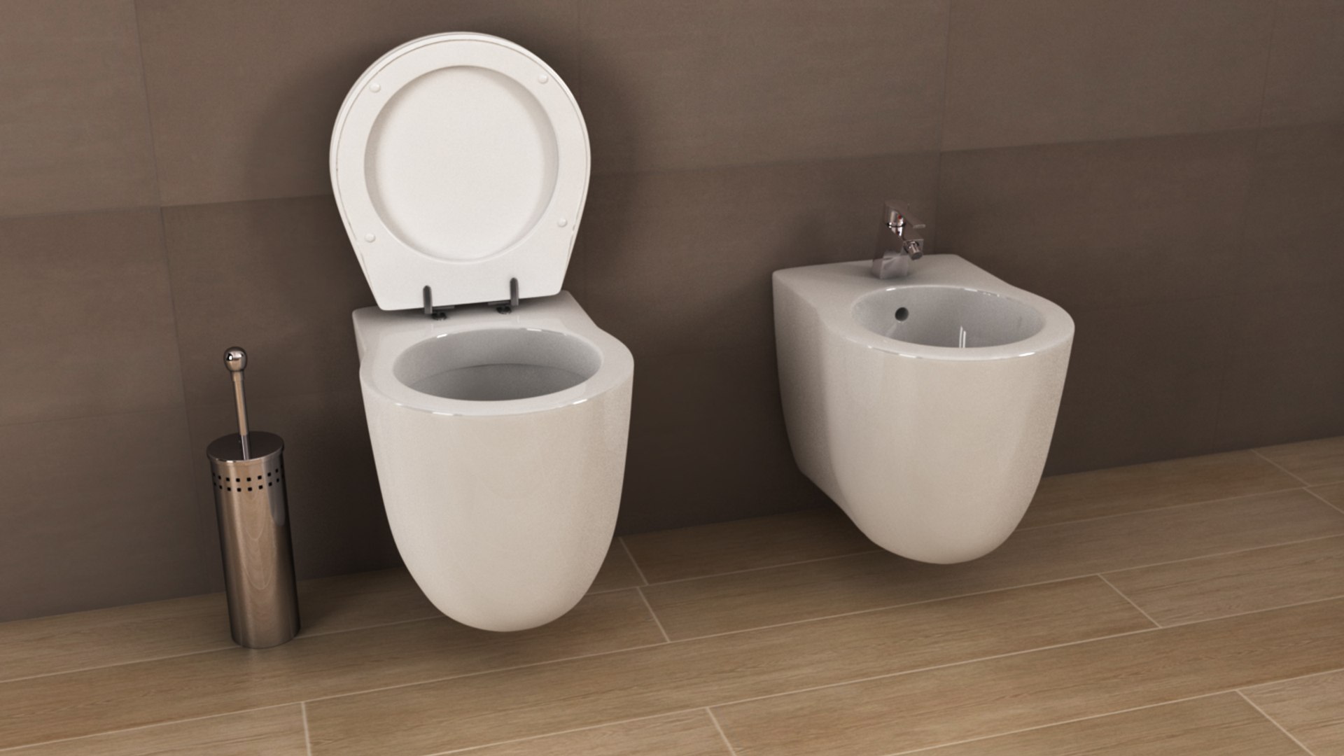 3d ideal standard small bidet model