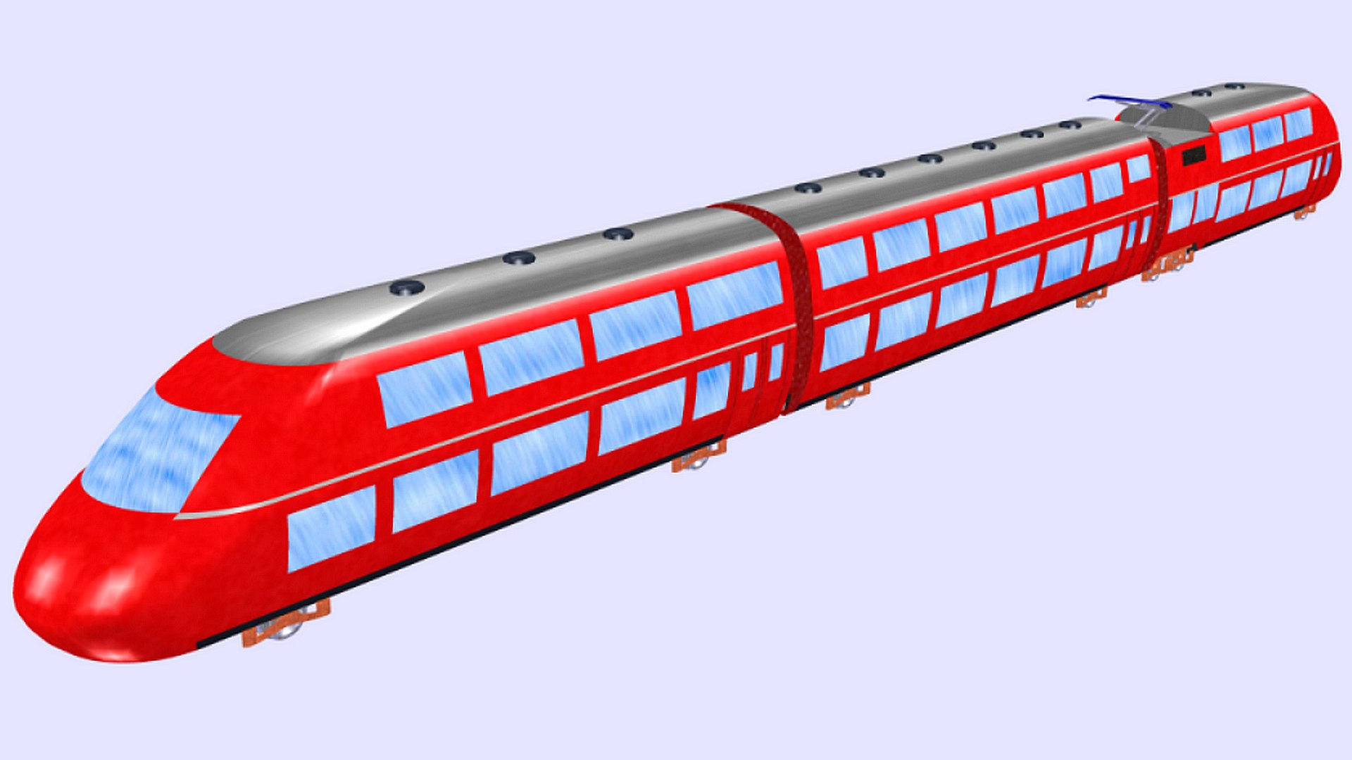 Ice Ktx Passenger Train 3D Model - TurboSquid 1708076