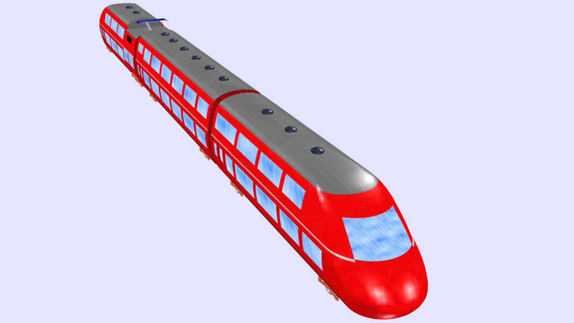Ice Ktx Passenger Train 3D Model - TurboSquid 1708076