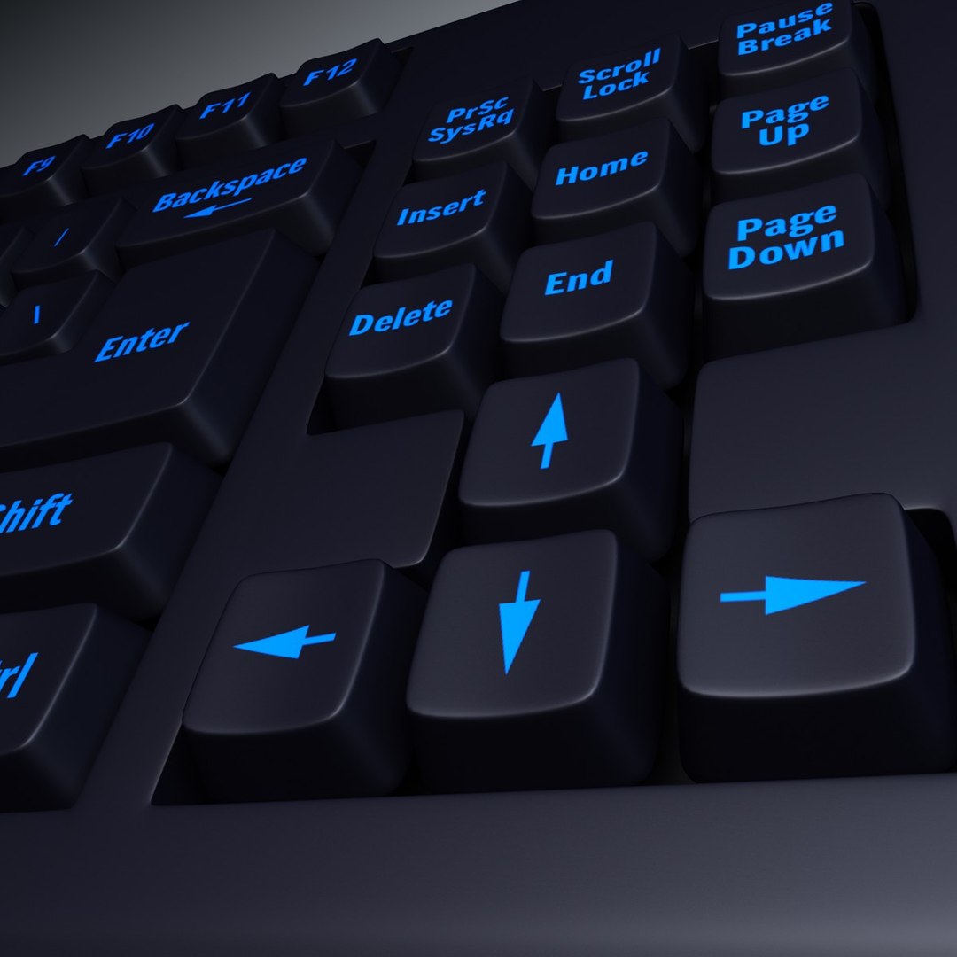 3d pc keyboard