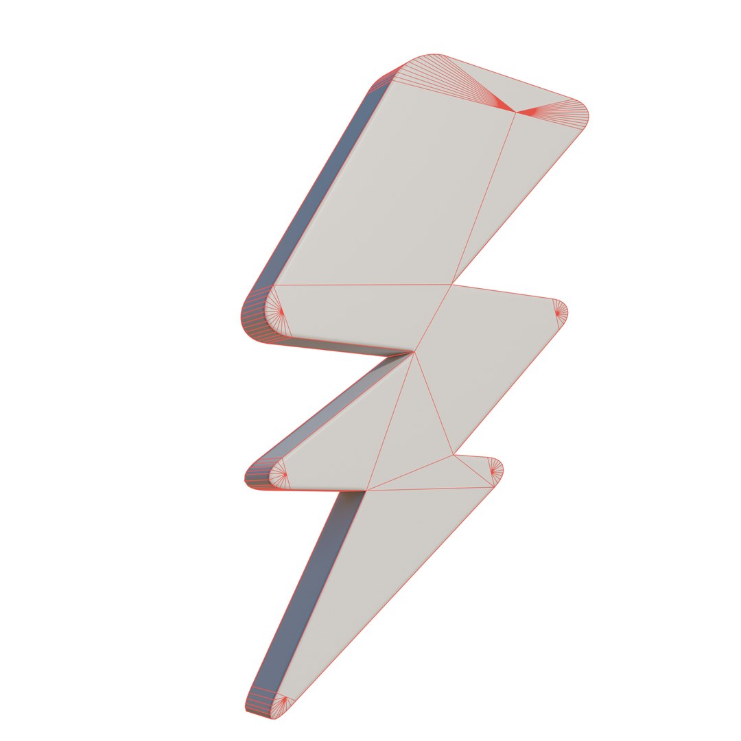 Electricity Symbol 3D Model - TurboSquid 2293500