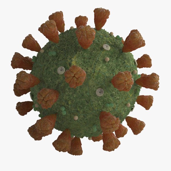 smallpox virus 3d max
