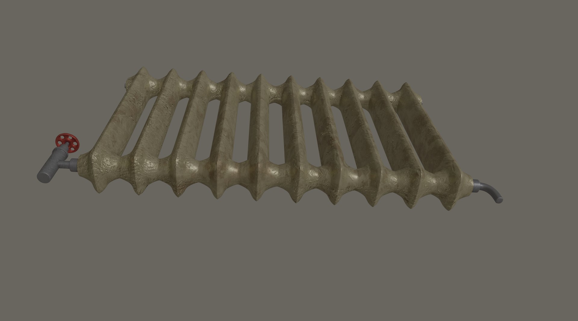 3D Old Radiator Model - TurboSquid 1609456