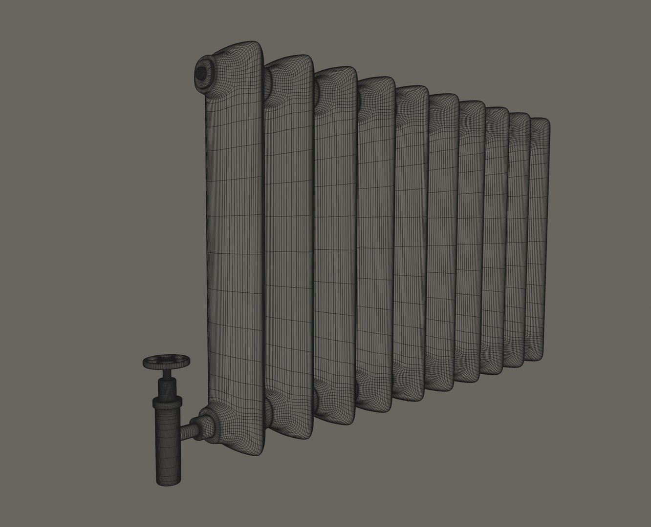 3D Old Radiator Model - TurboSquid 1609456