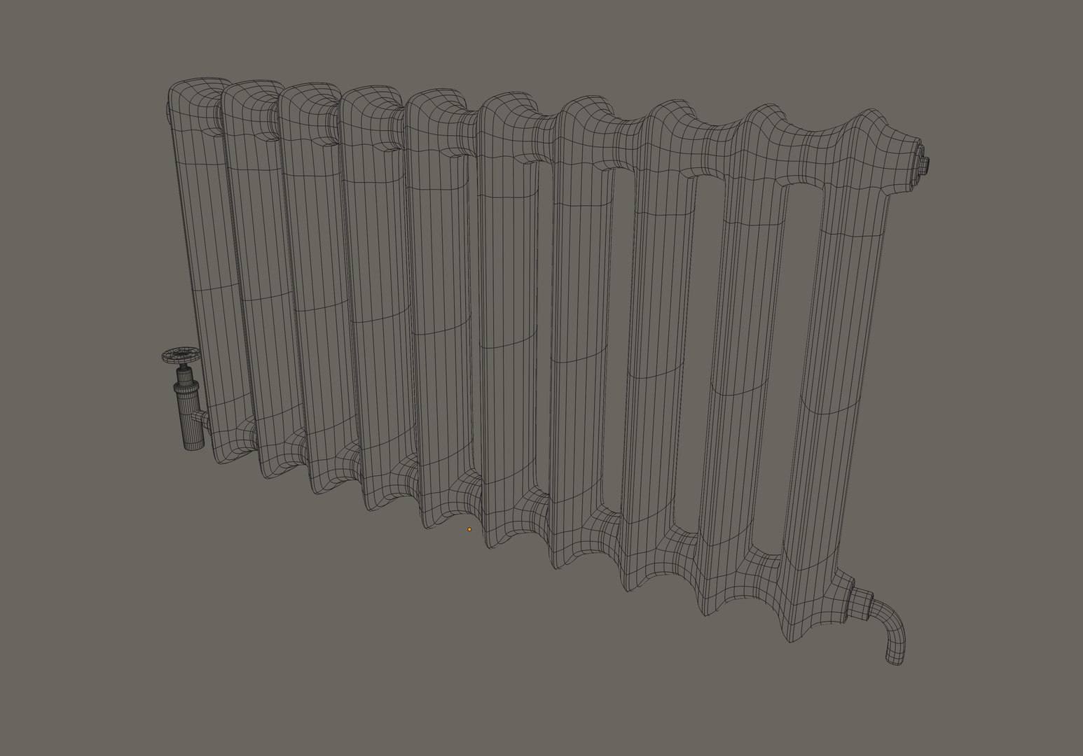 3D Old Radiator Model - TurboSquid 1609456