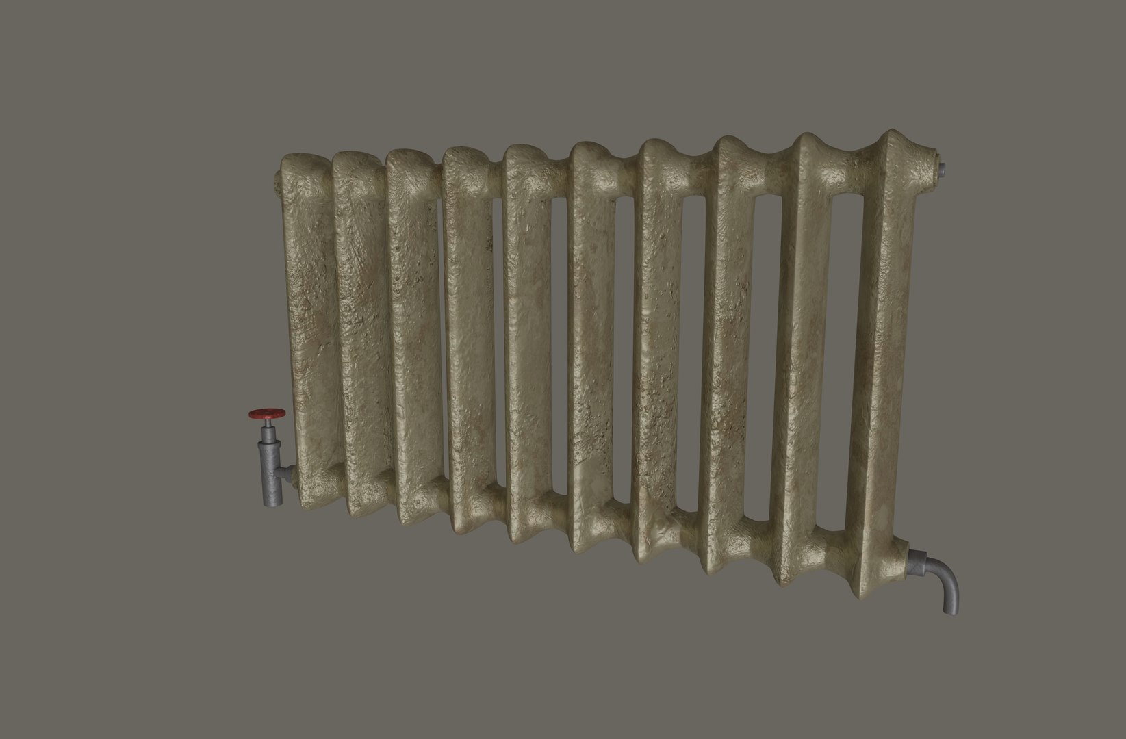 3D Old Radiator Model - TurboSquid 1609456