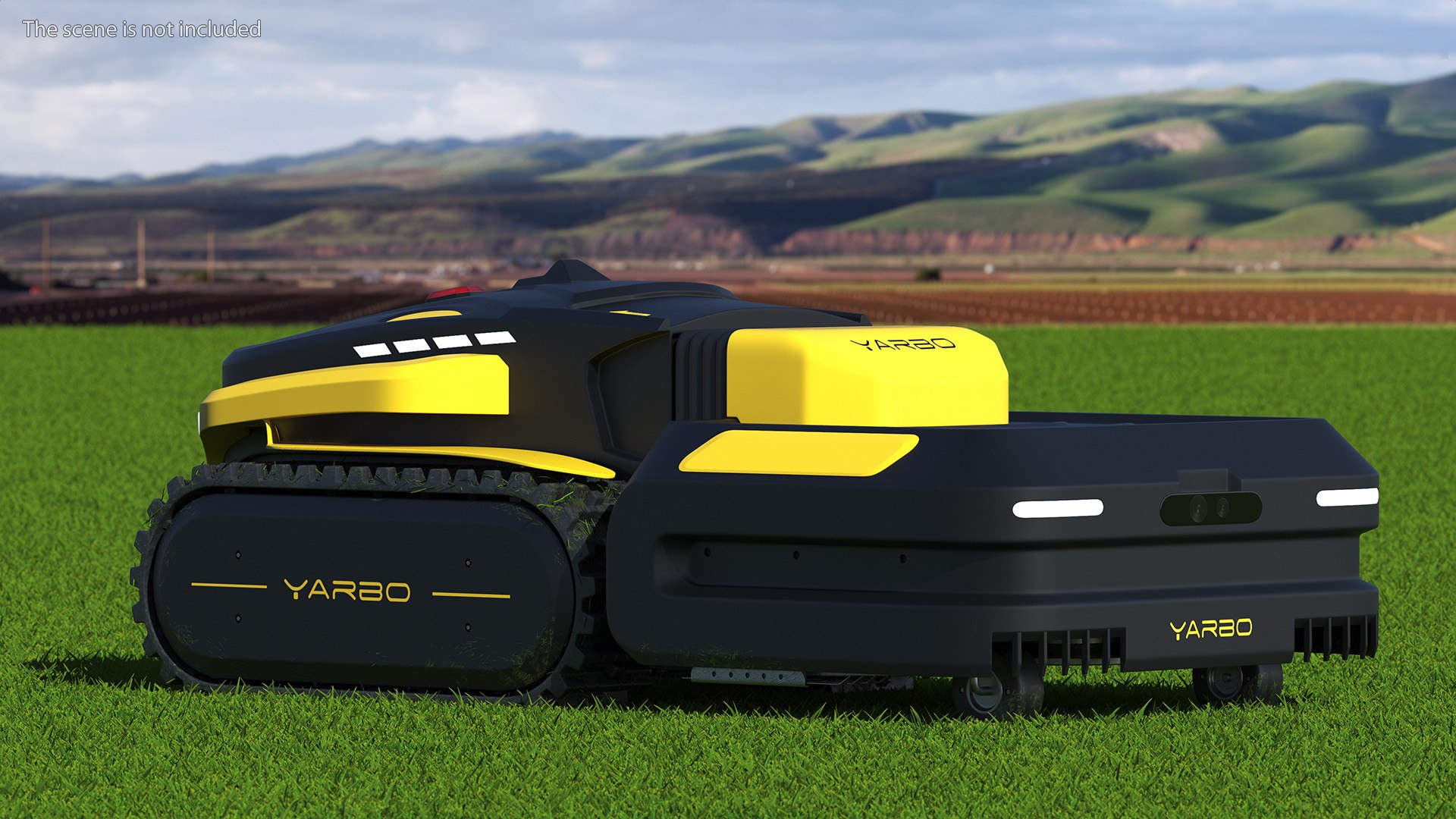 Yarbo Lawn Mower M1 Working Rigged 3D model - TurboSquid 2180513