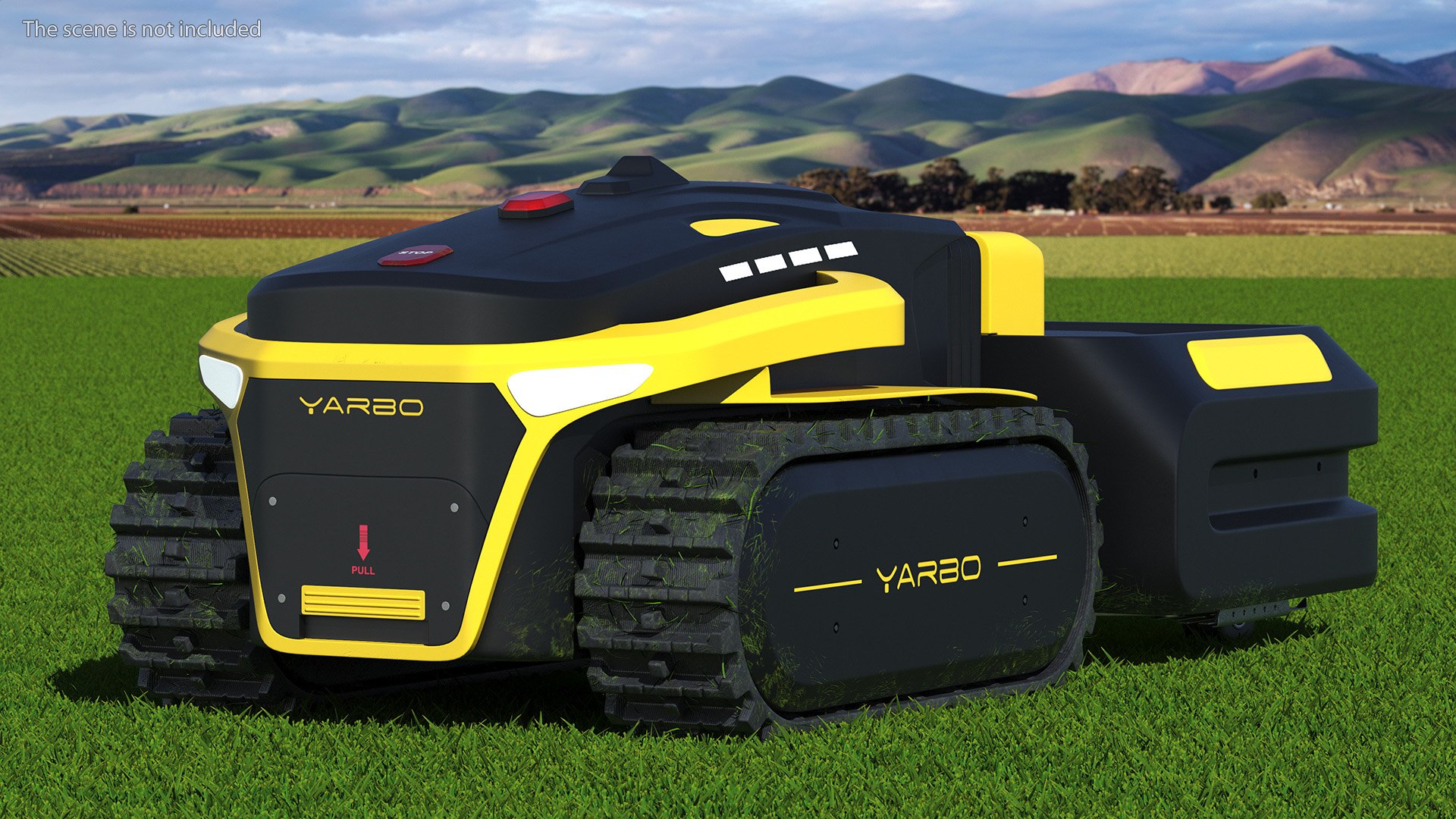 Yarbo Lawn Mower M1 Working Rigged 3D model - TurboSquid 2180513