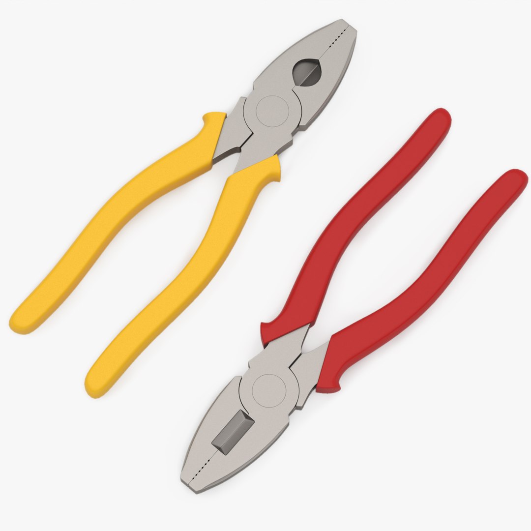 3d model pliers 002