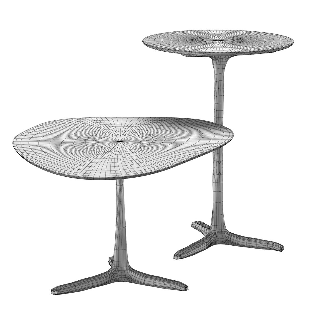 KLINK Side Table 3D model - TurboSquid 1864190