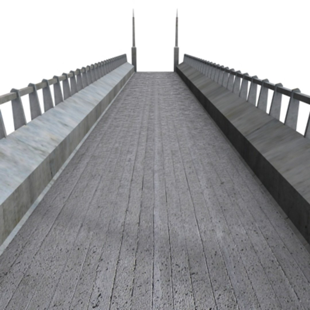 Arch Bridge 3d Model