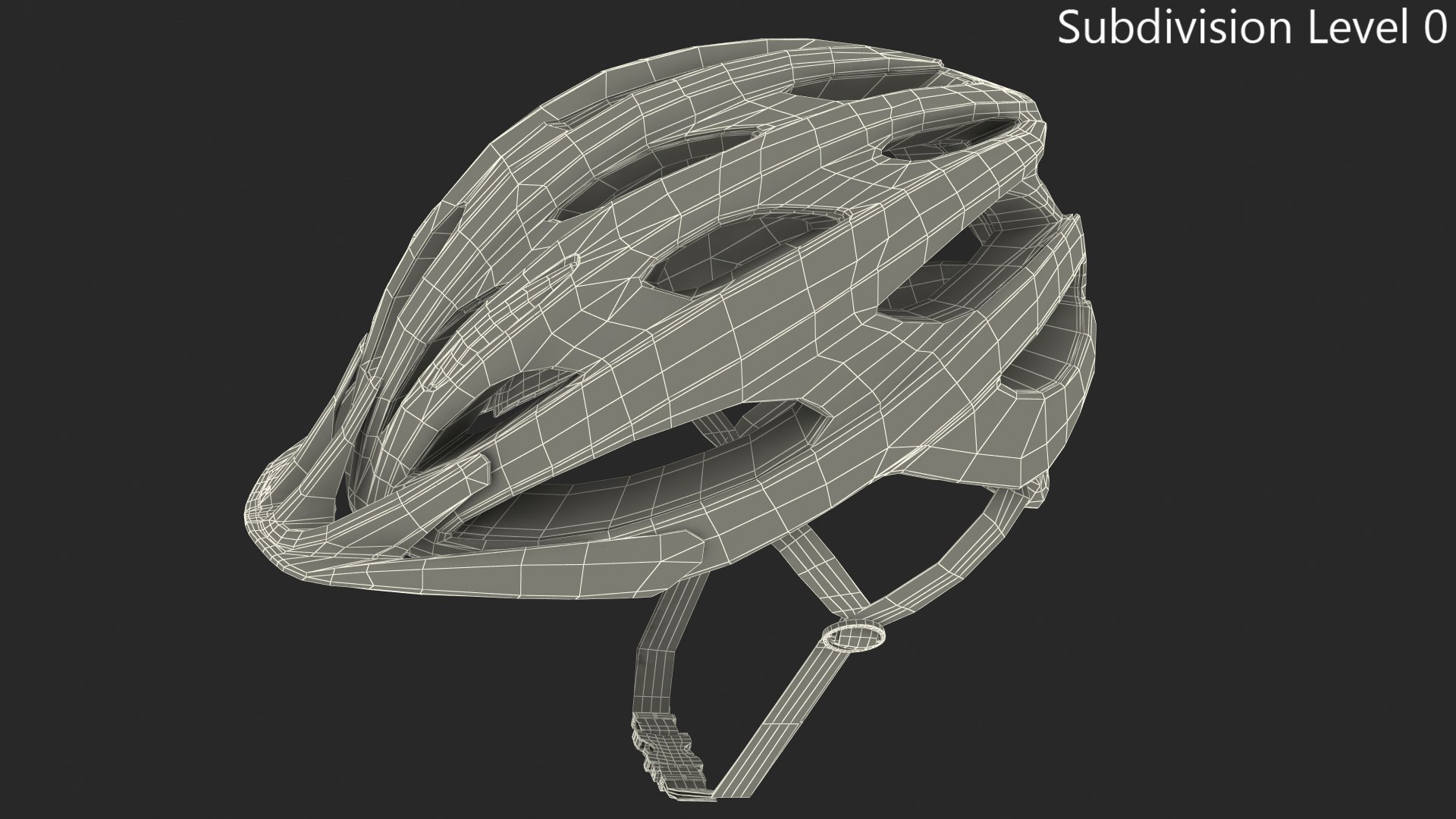 Modern Bicycle Helmet Generic 3D Model - TurboSquid 1522274