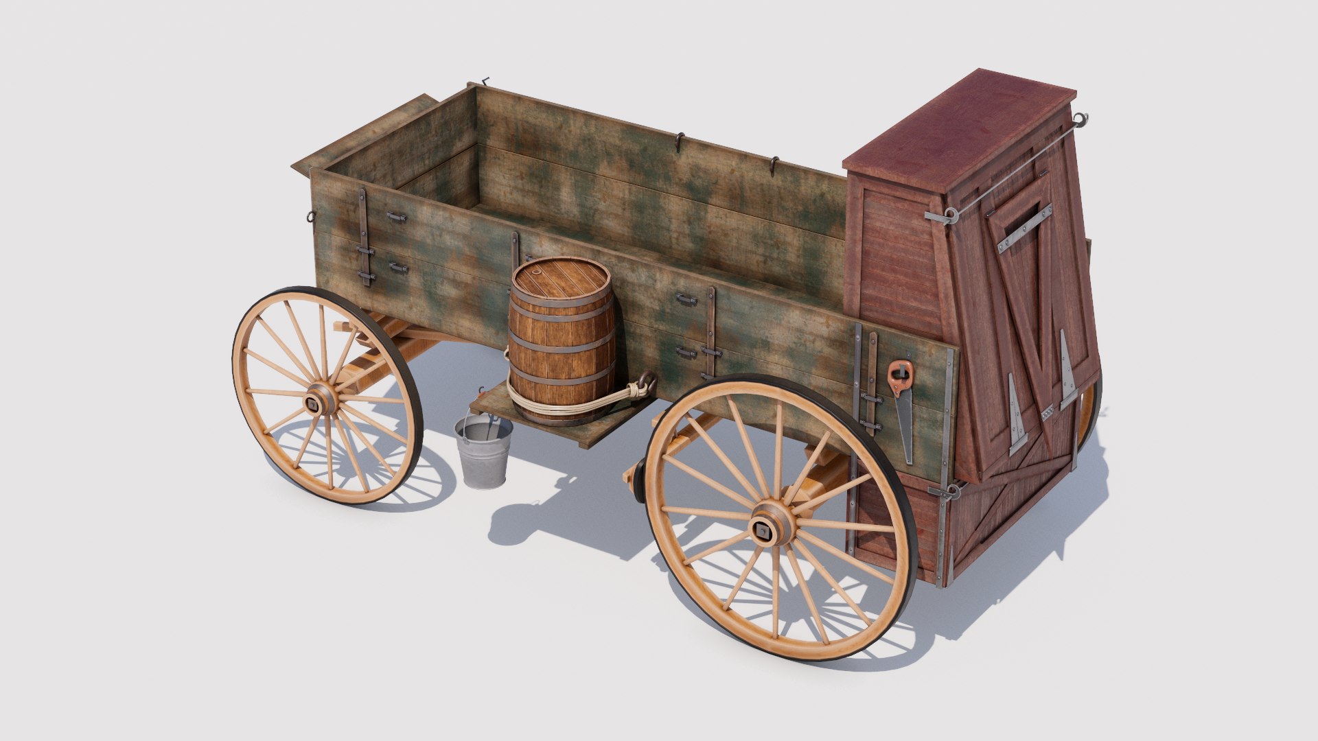 Carriage 03 3D - TurboSquid 2432835