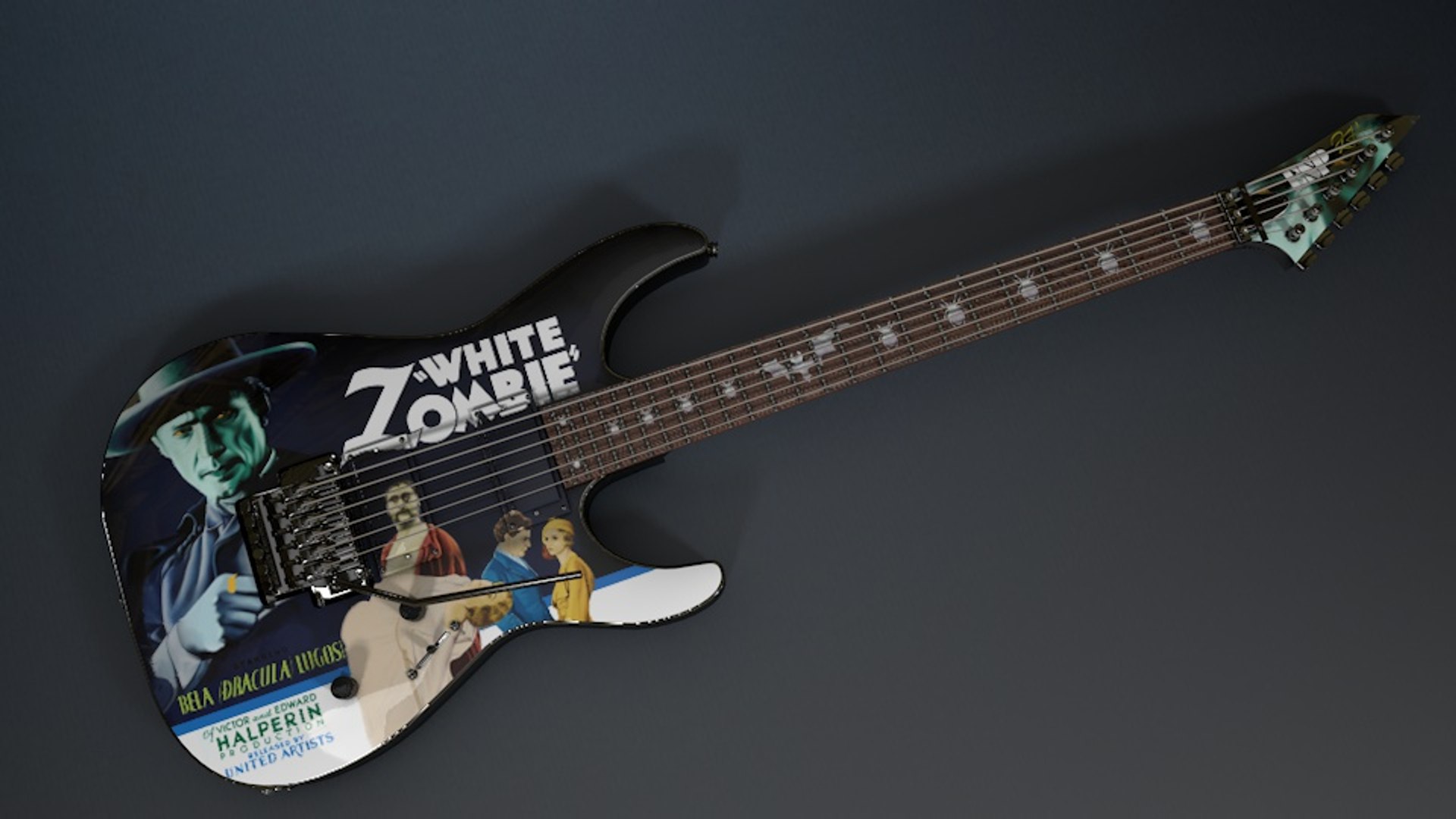 3d metallica hammett - esp