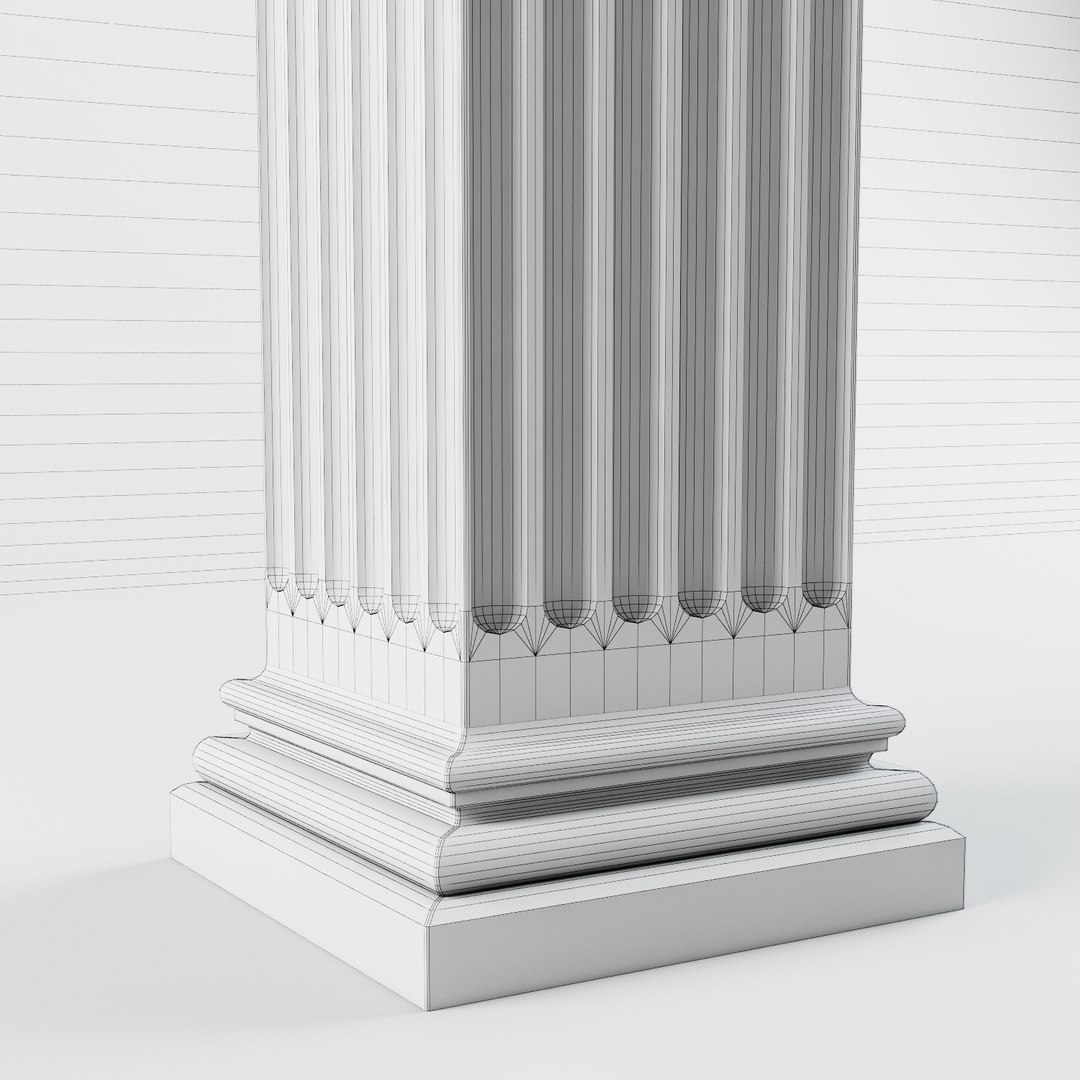 3d Column Model