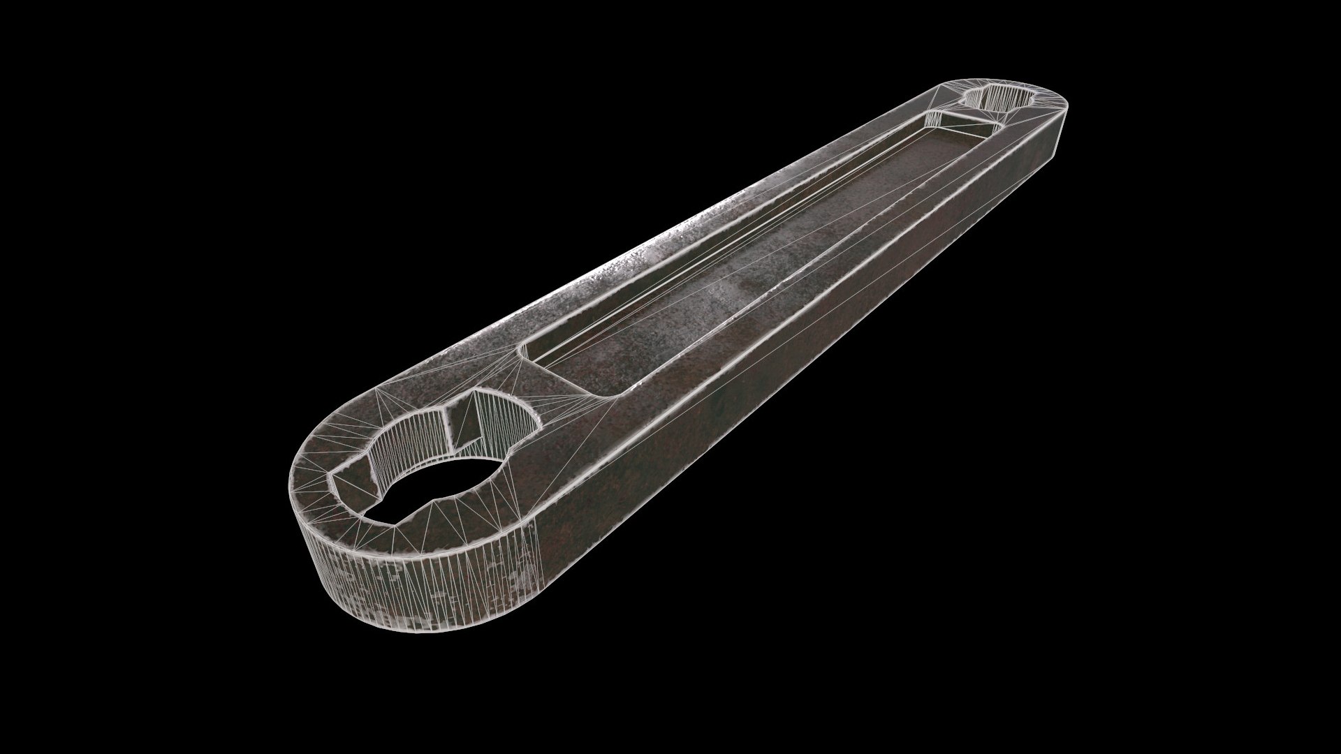 3D Strut-42 Low-poly Model - TurboSquid 1883816