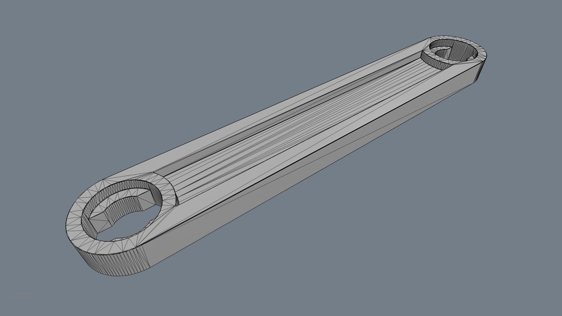 3D Strut-42 Low-poly Model - TurboSquid 1883816