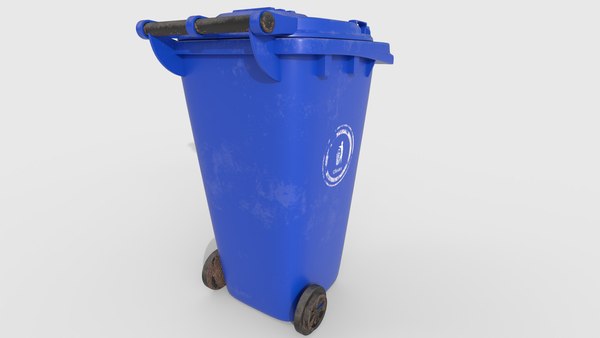 3D 3D Dirty Dustbin - TurboSquid 2030970
