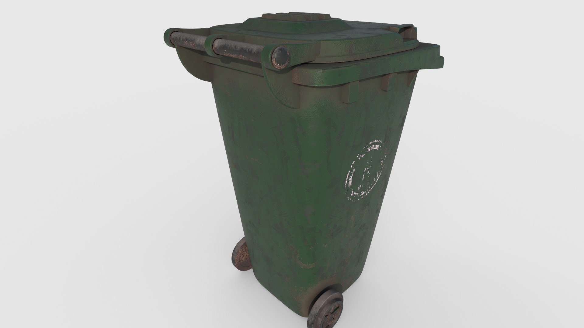 3D Dirty Dustbin - TurboSquid 2030970