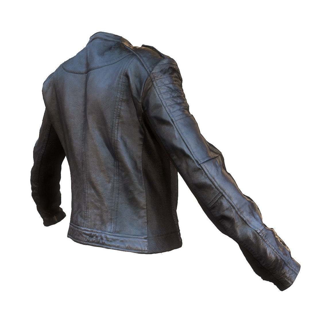 Leather Jacket 3d Obj