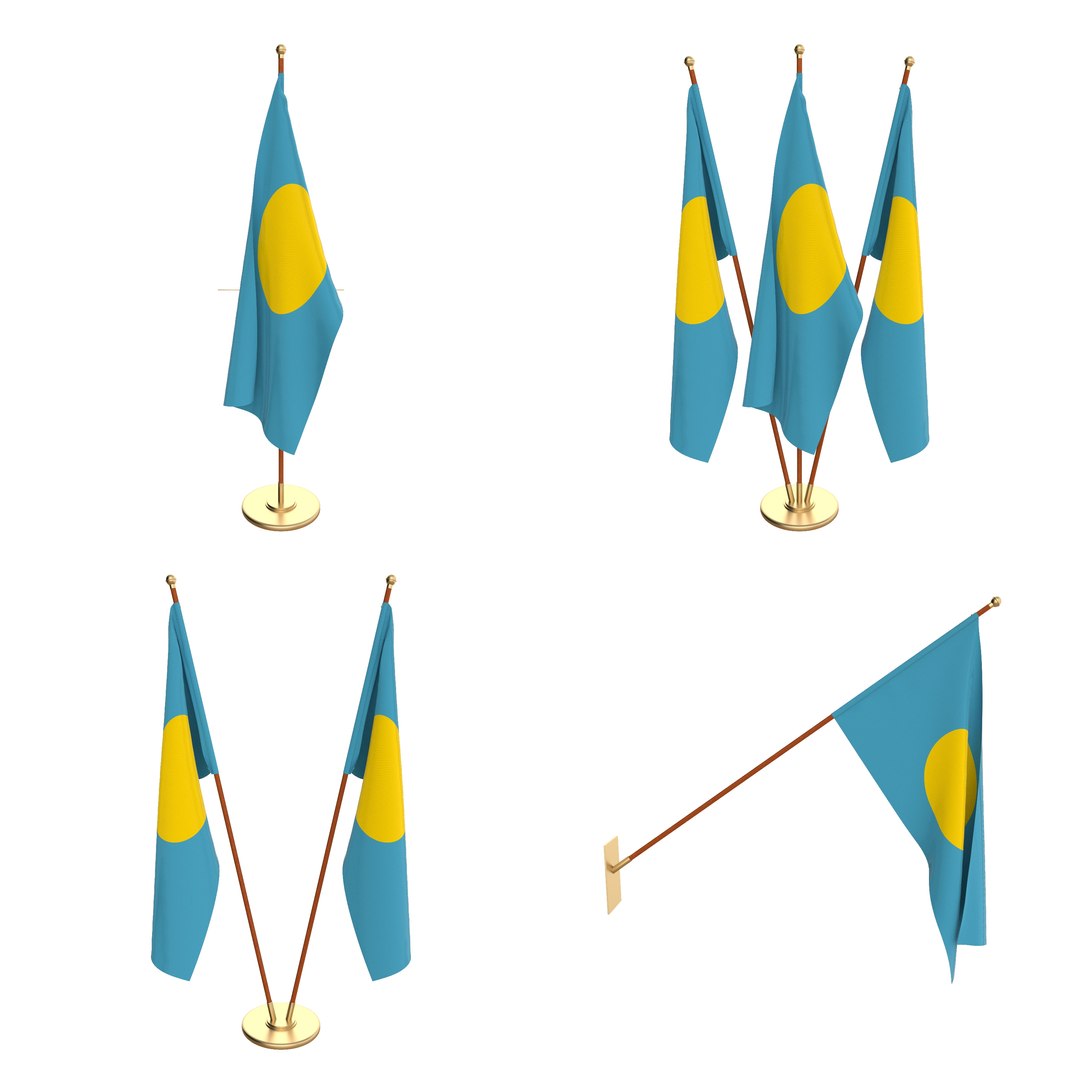 Flag office cycles model - TurboSquid 1429752